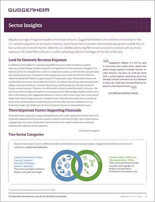 Rydex Sector Insights | Guggenheim Investments